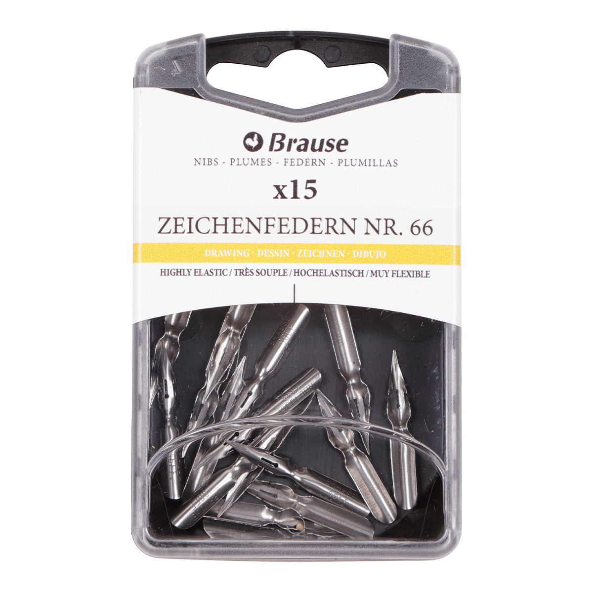 Plumes de dessin pour porte-plume - Boite 15 Plumes Dessin (66B ...