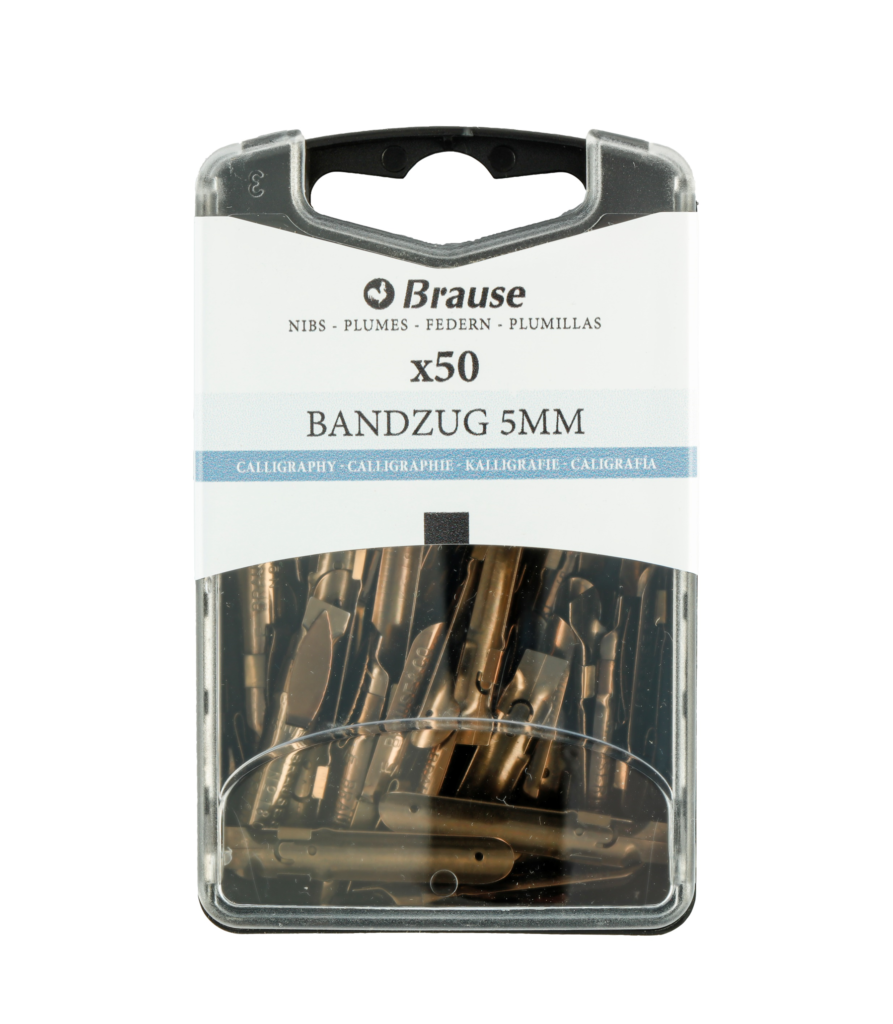 Plumes de calligraphie pour porte-plume - Boite de 50 plumes Bandzug 5 ...