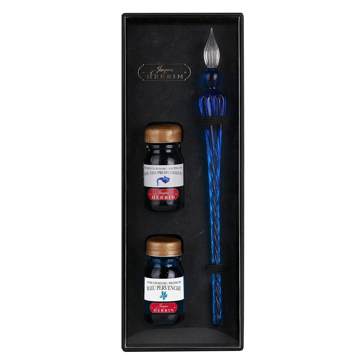 Glass nib and ink sets - Jacques Herbin