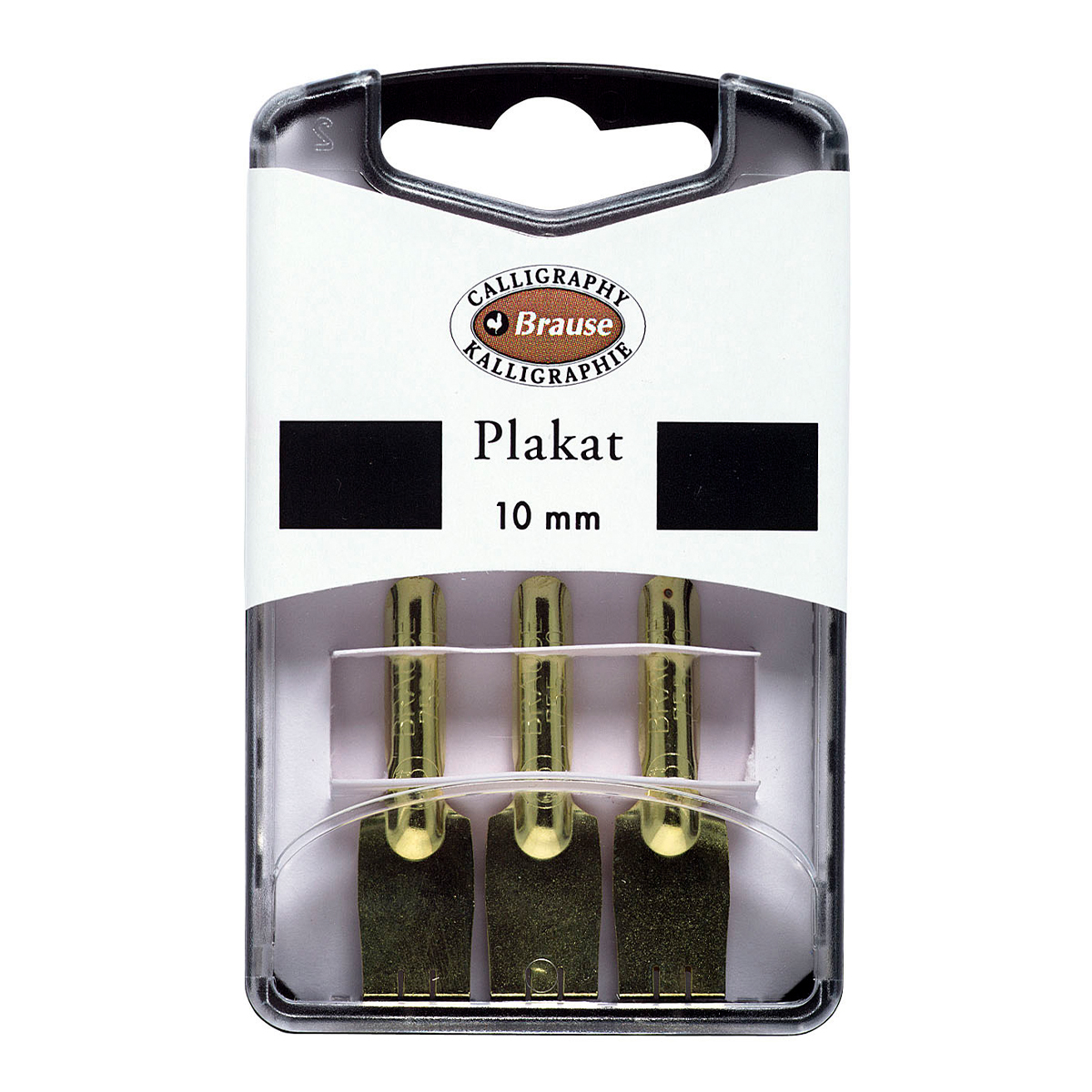 Plumes d'écriture pour porte-plume - Boite de 3 plumes métal Plakat 10 ...